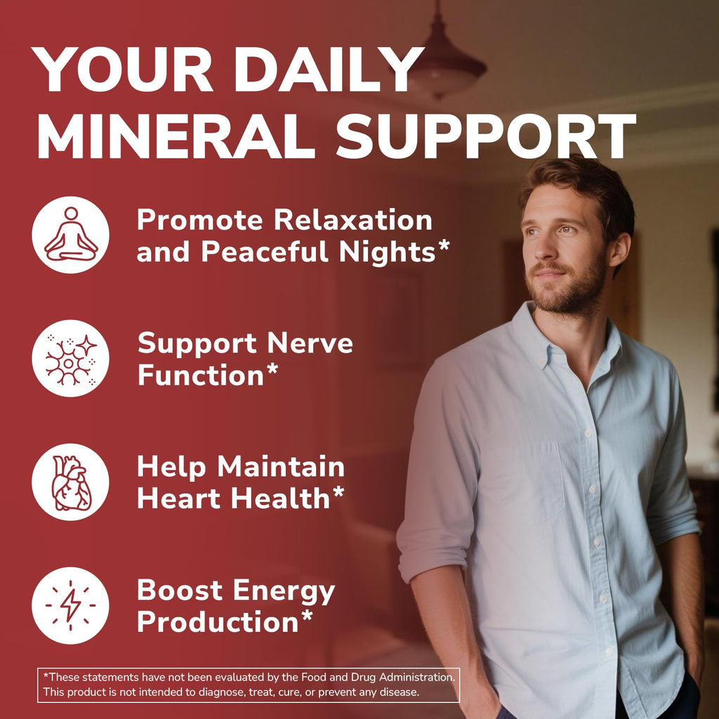 Magnesium Taurate supports heart health