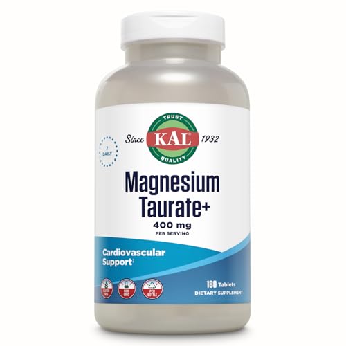 magnesium taurate with vitamin B6 benefits