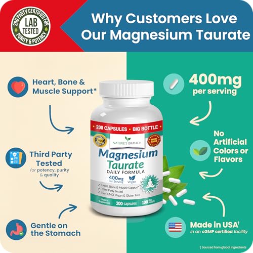 magnesium taurinate for muscle recovery