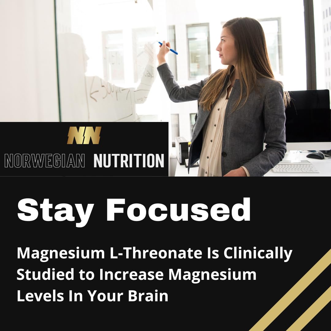 Magnesium threonate capsules for brain health