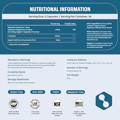 magnesium threonate for calming nights