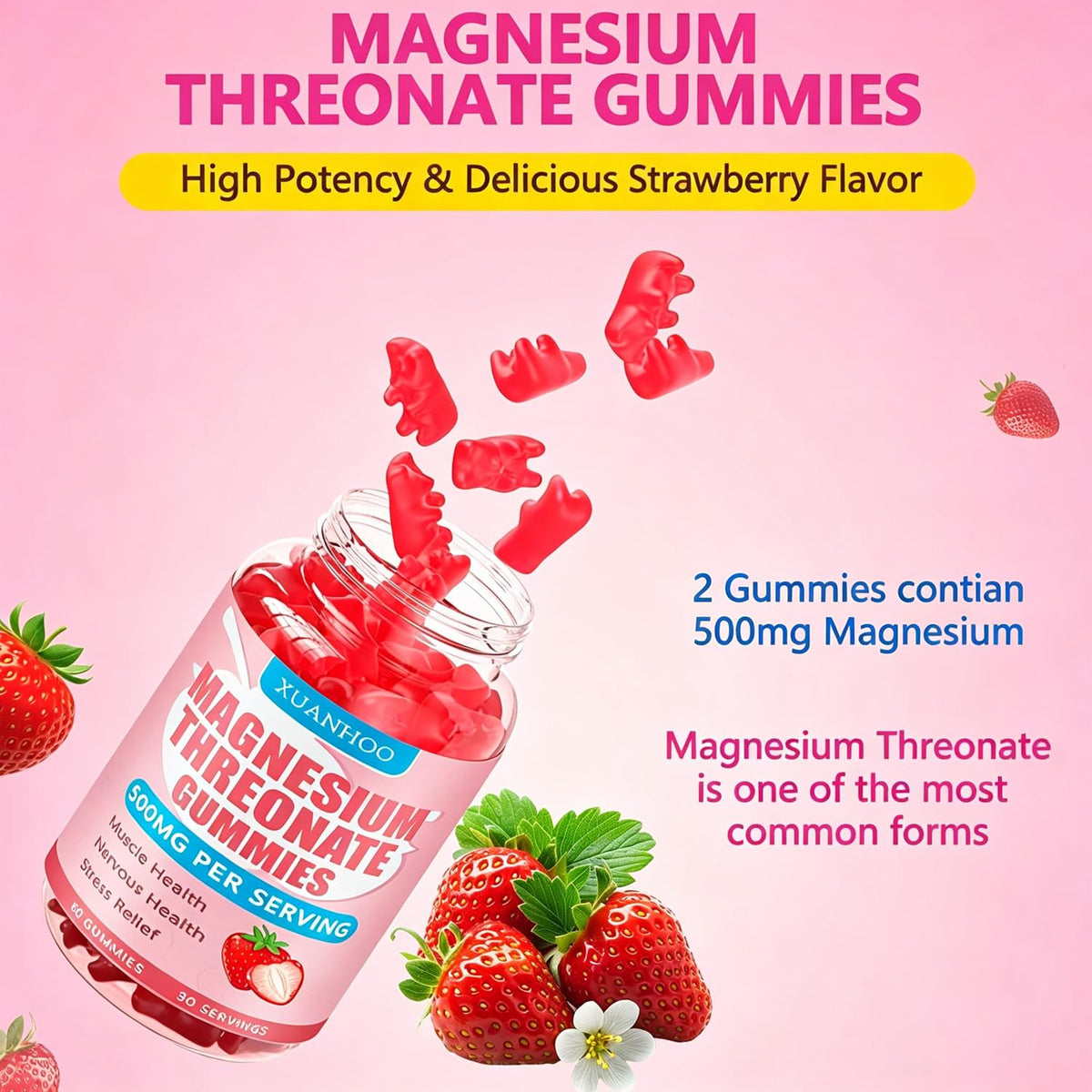 Magnesium threonate for cognitive support