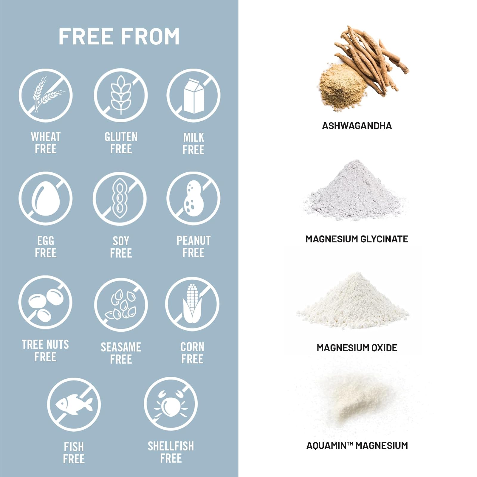 Magnesium with ashwagandha for mood balance