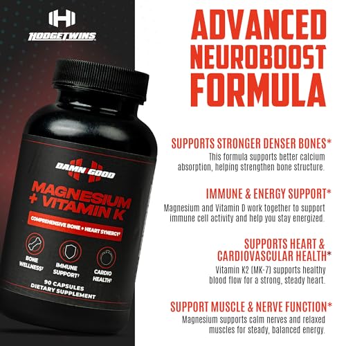 Magnesium with vitamin K benefits