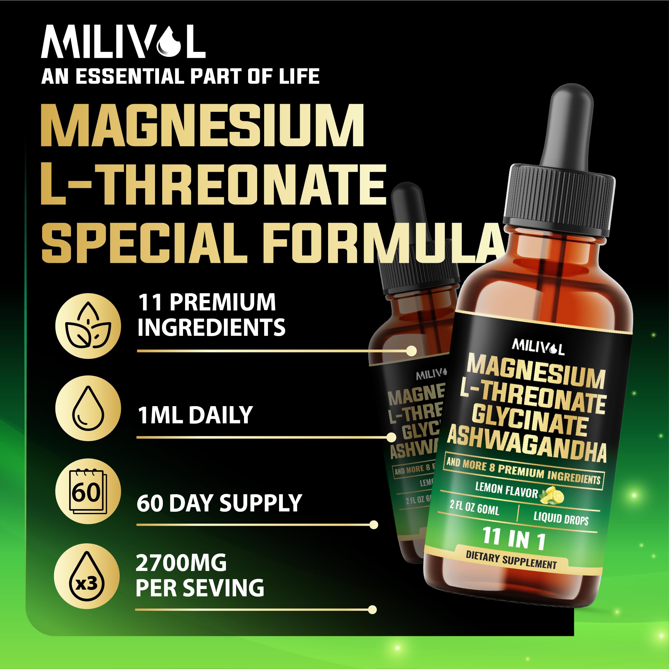 magnesium with vitamins for overall vitality