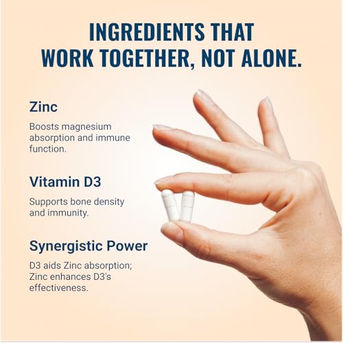 magnesium zinc vitamin D3 benefits