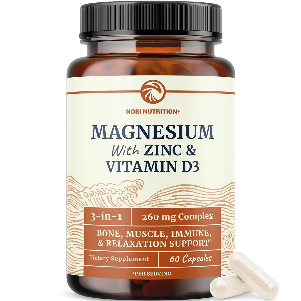 magnesium zinc vitamin D3 capsules