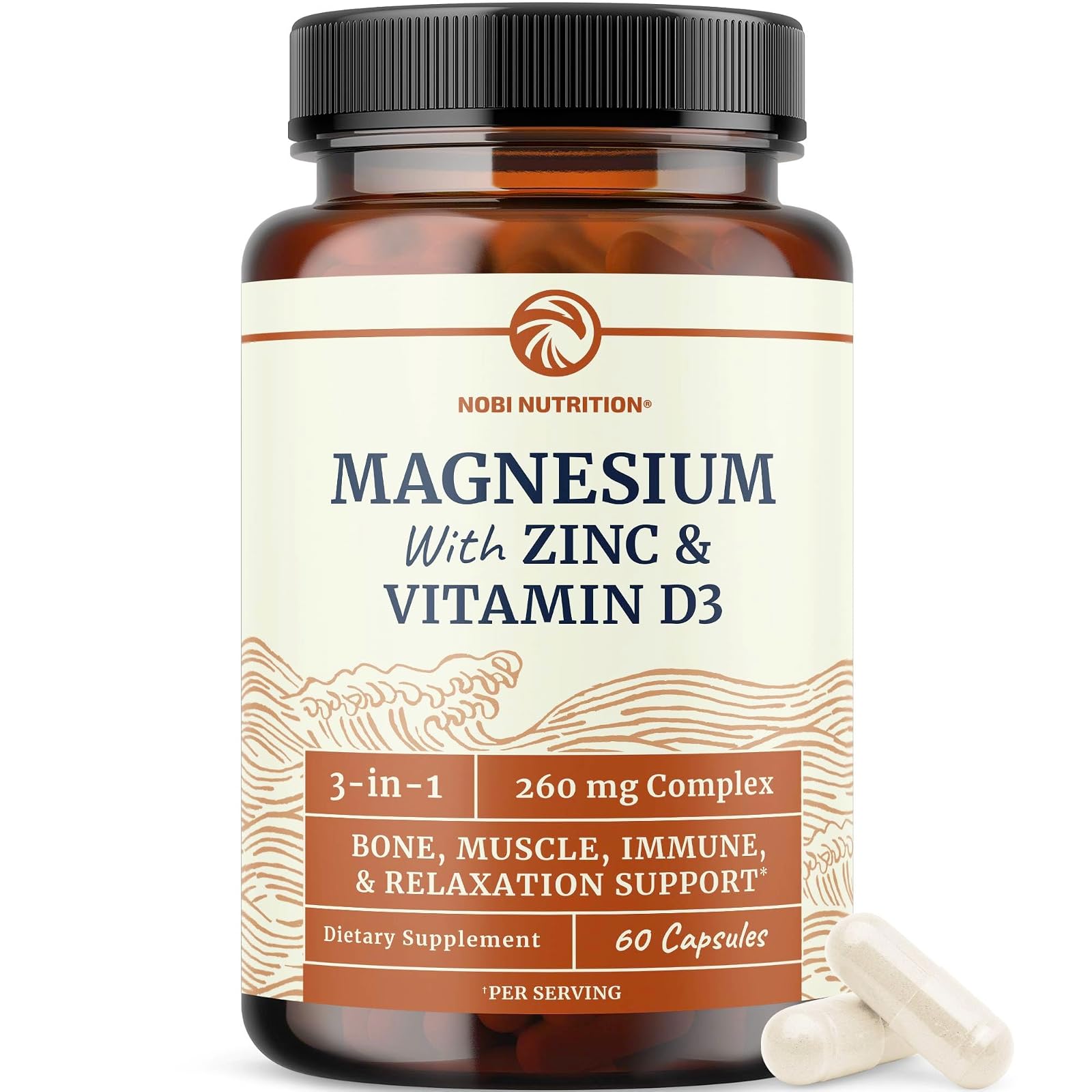 magnesium zinc vitamin D3 capsules