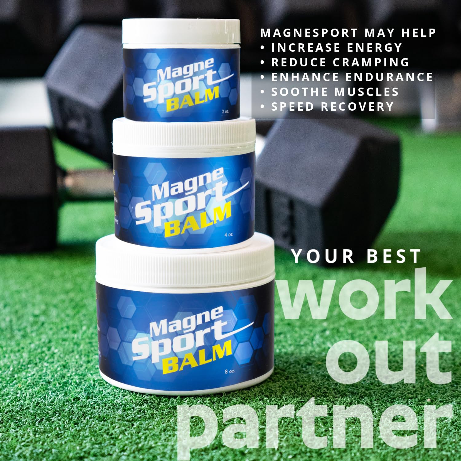 MagneSport magnesium balm for pain relief