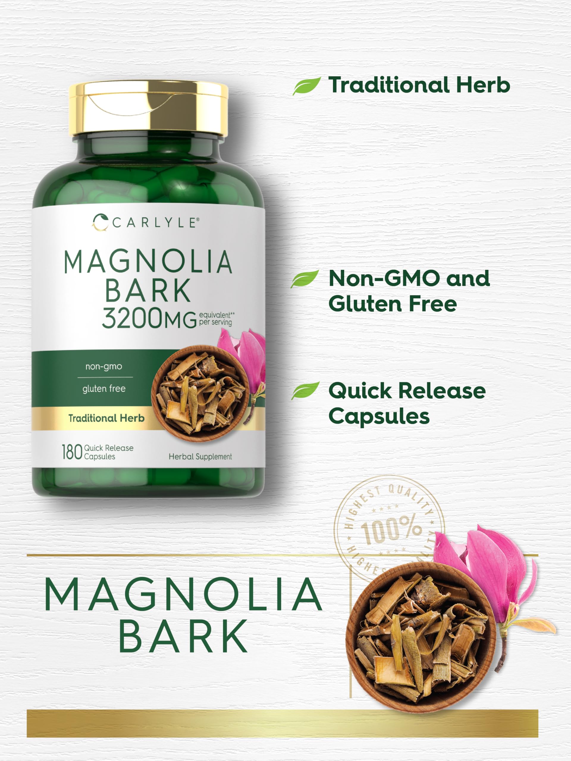 Magnolia Bark for stress relief