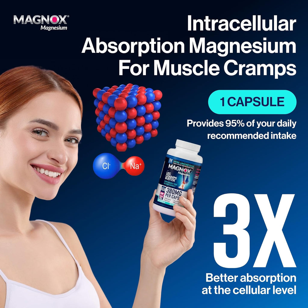MAGNOX magnesium bisglycinate for muscle health