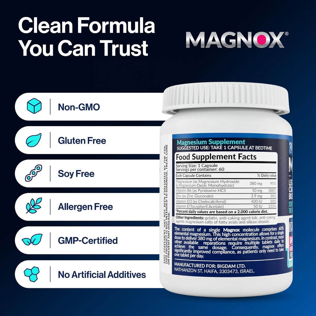 MAGNOX magnesium citrate for energy