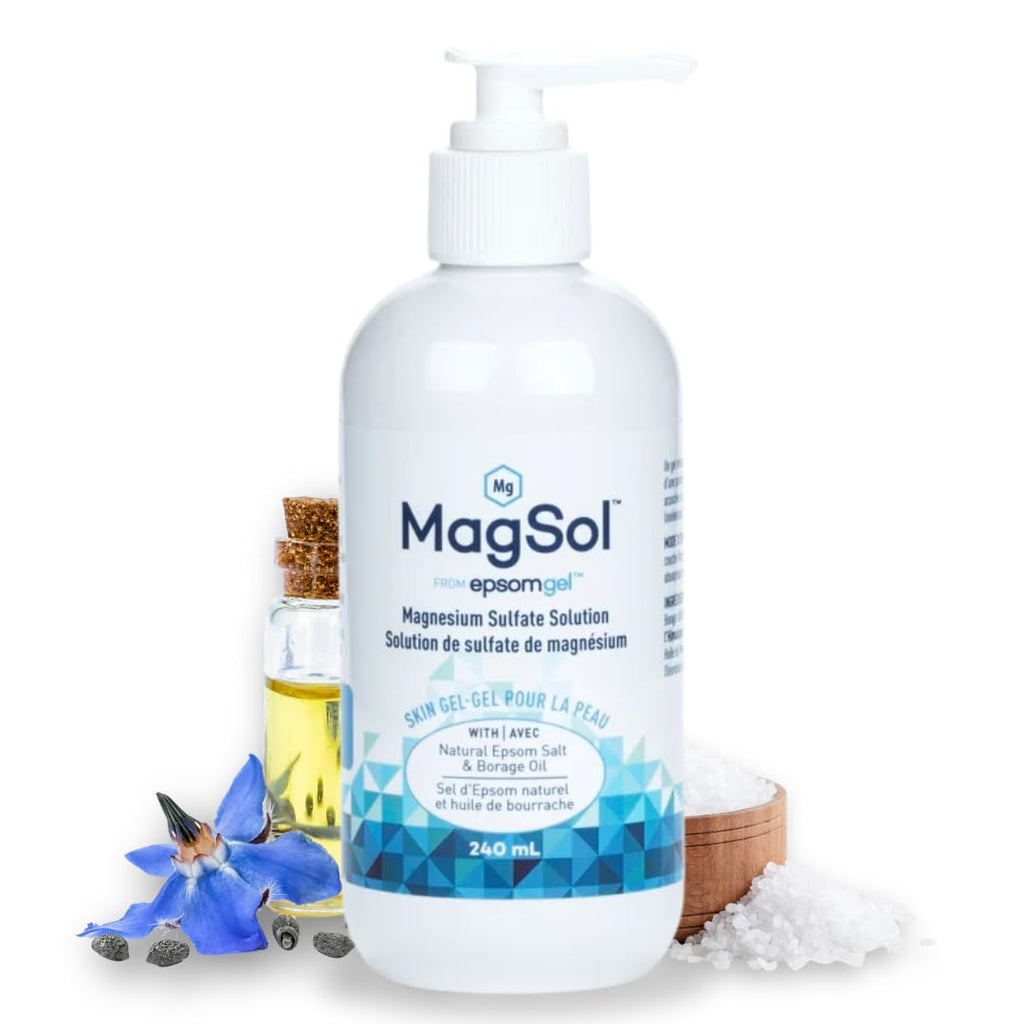 Magsol magnesium lotion for relaxation