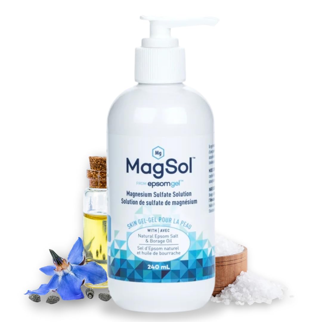 Magsol magnesium lotion for relaxation