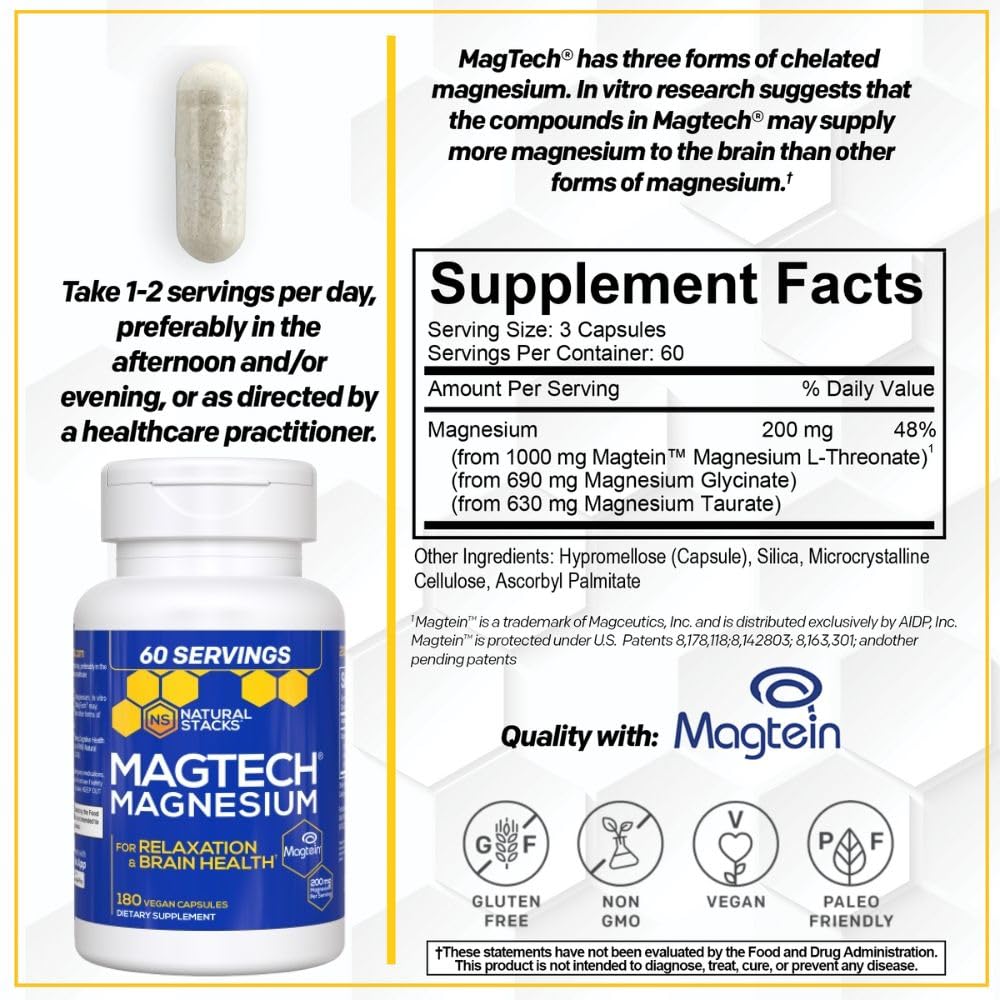 MagTech magnesium for muscle recovery