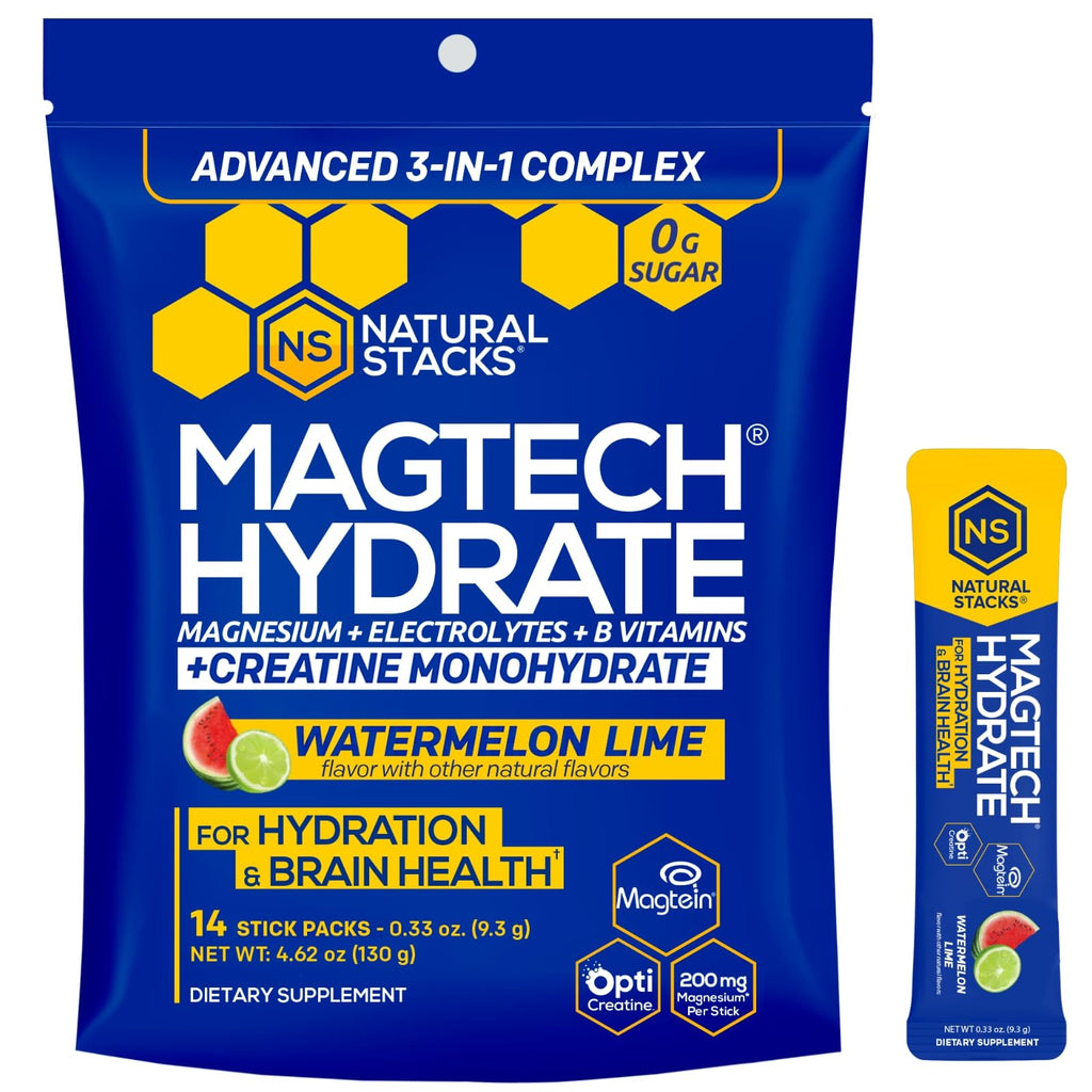 MagTech magnesium hydration packets