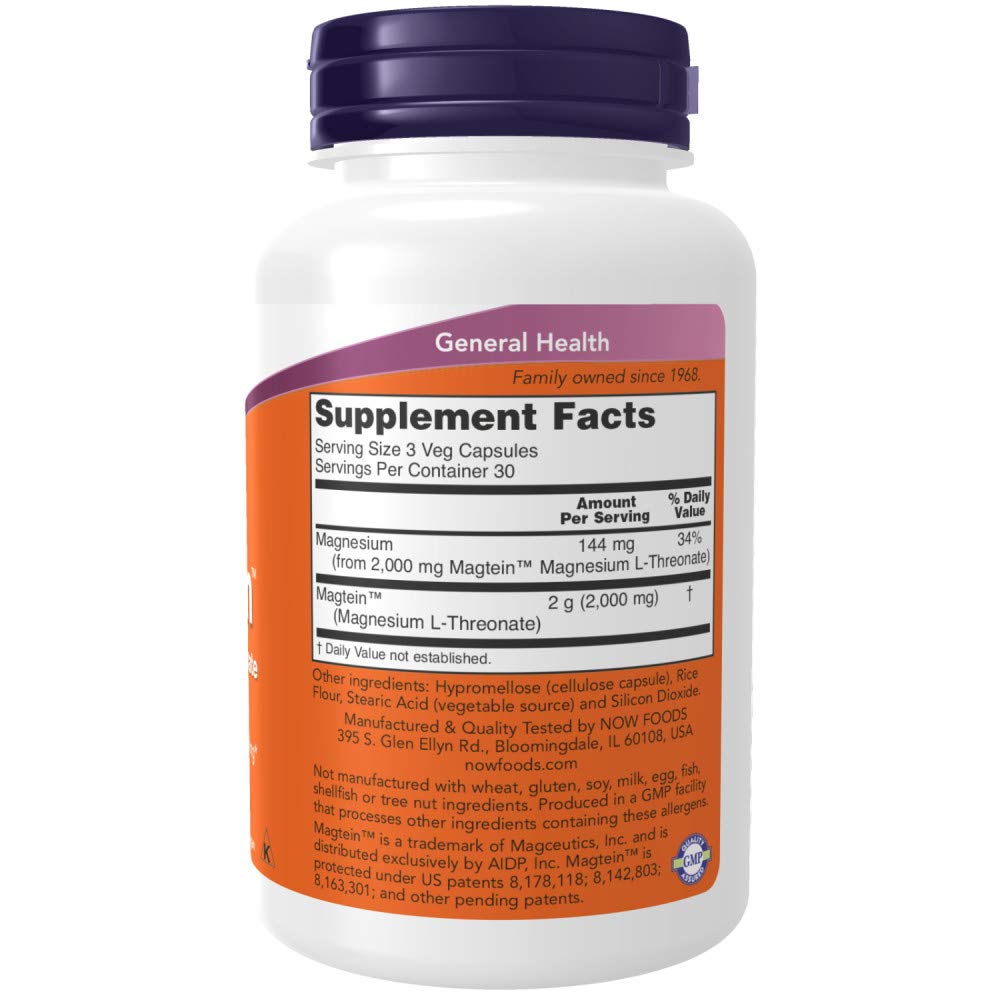 Magtein for improved sleep quality