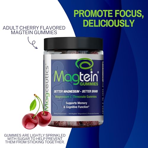 Magtein gummies for enhanced memory