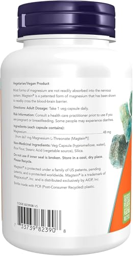 Magtein magnesium for cognitive health