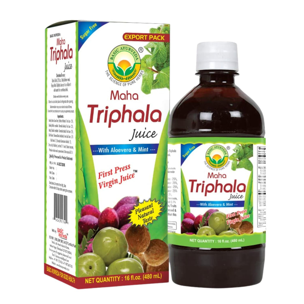 Maha Triphala juice for digestion