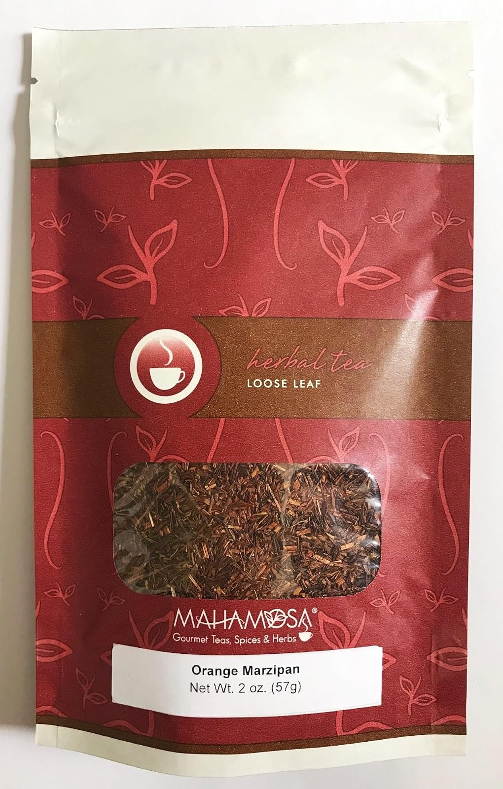 Mahamosa orange marzipan rooibos tea blend