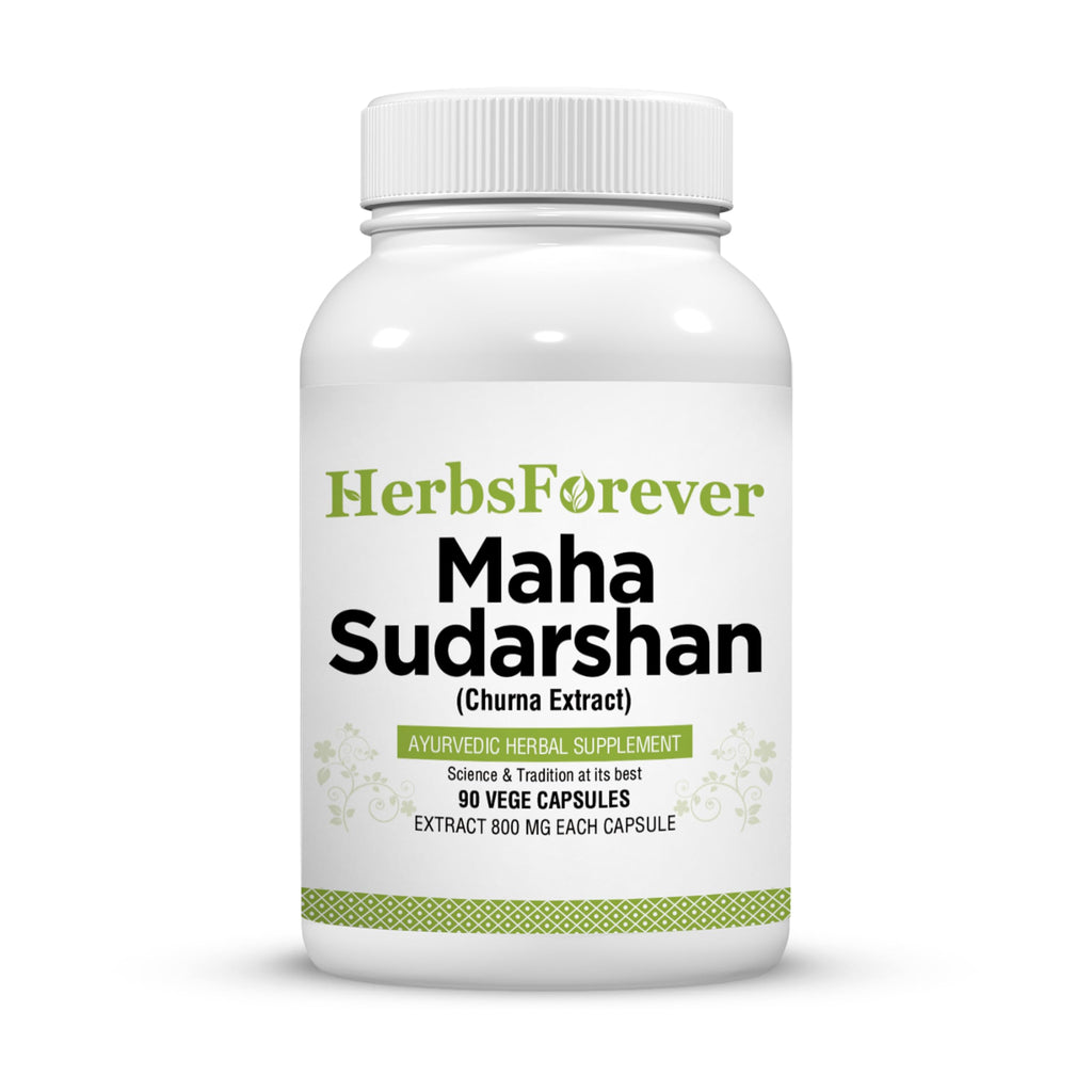 Mahasudarshan herbal capsules for fever relief