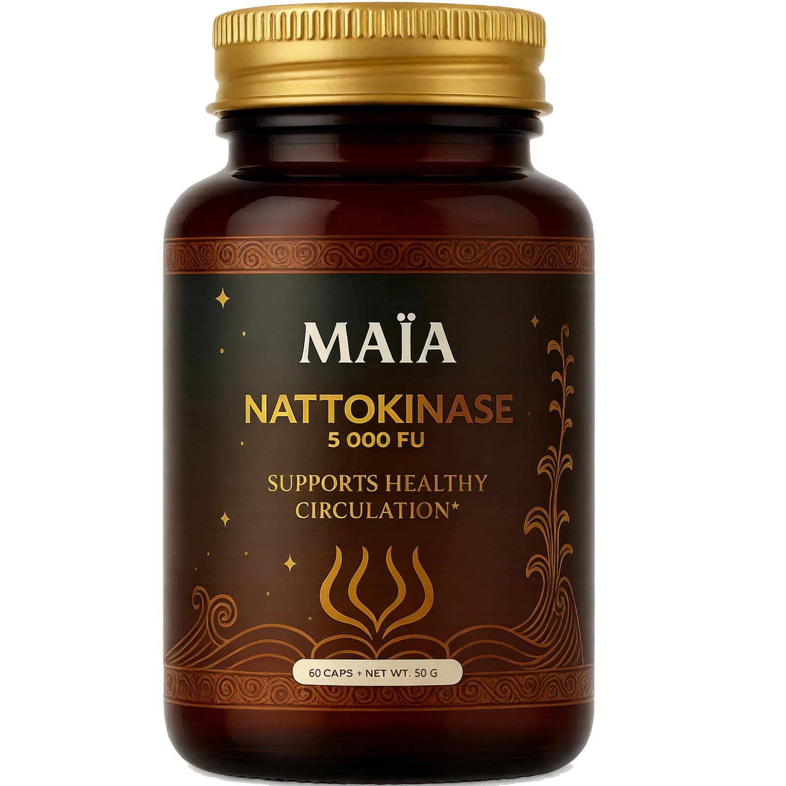 Maia Nattokinase plant-based capsules
