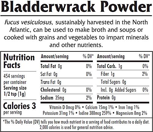 Maine Coast sea vegetables supplement