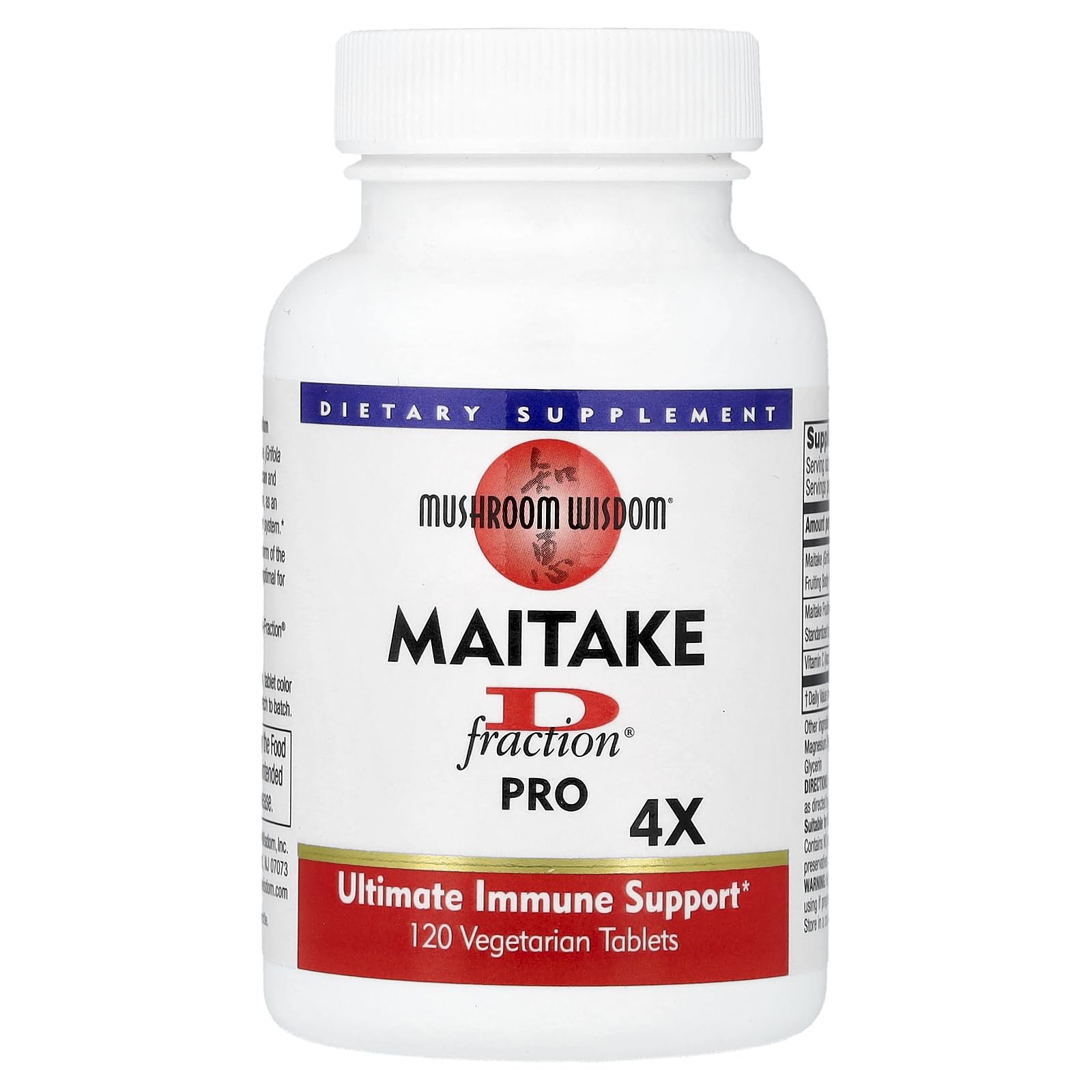 Maitake D-Fraction mushroom supplement benefits