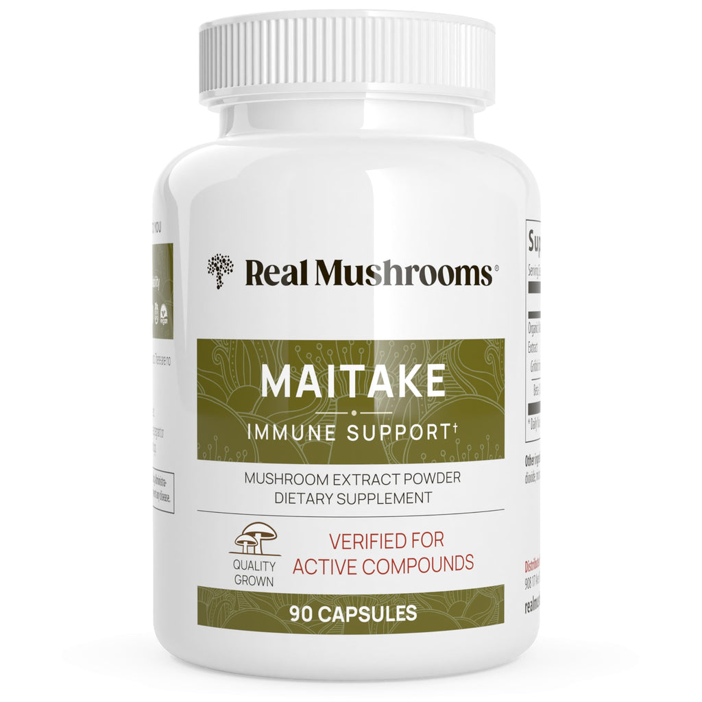 Maitake mushroom capsules for immunity