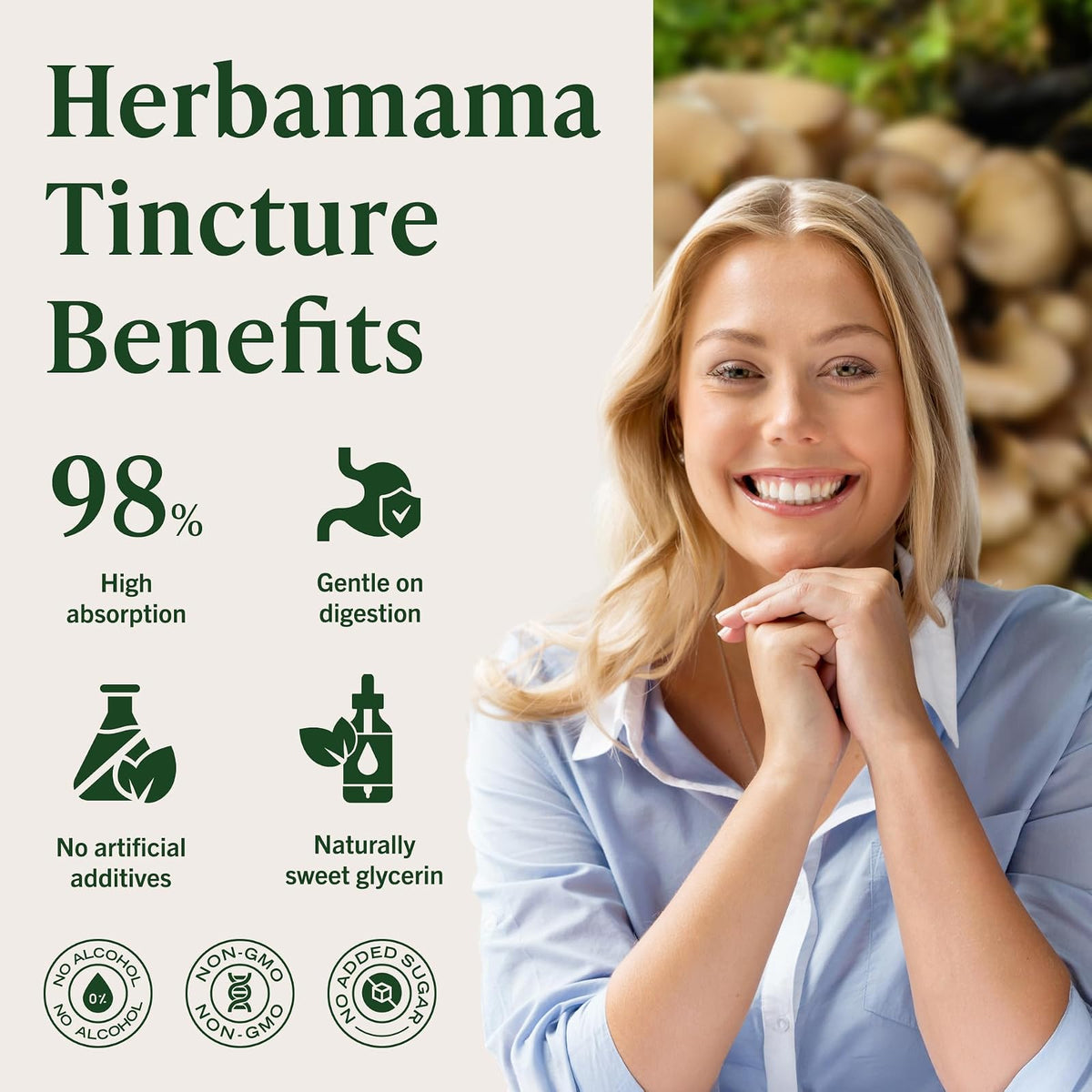 Maitake mushroom capsules for overall wellness