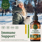 Maitake mushroom extract for immune support