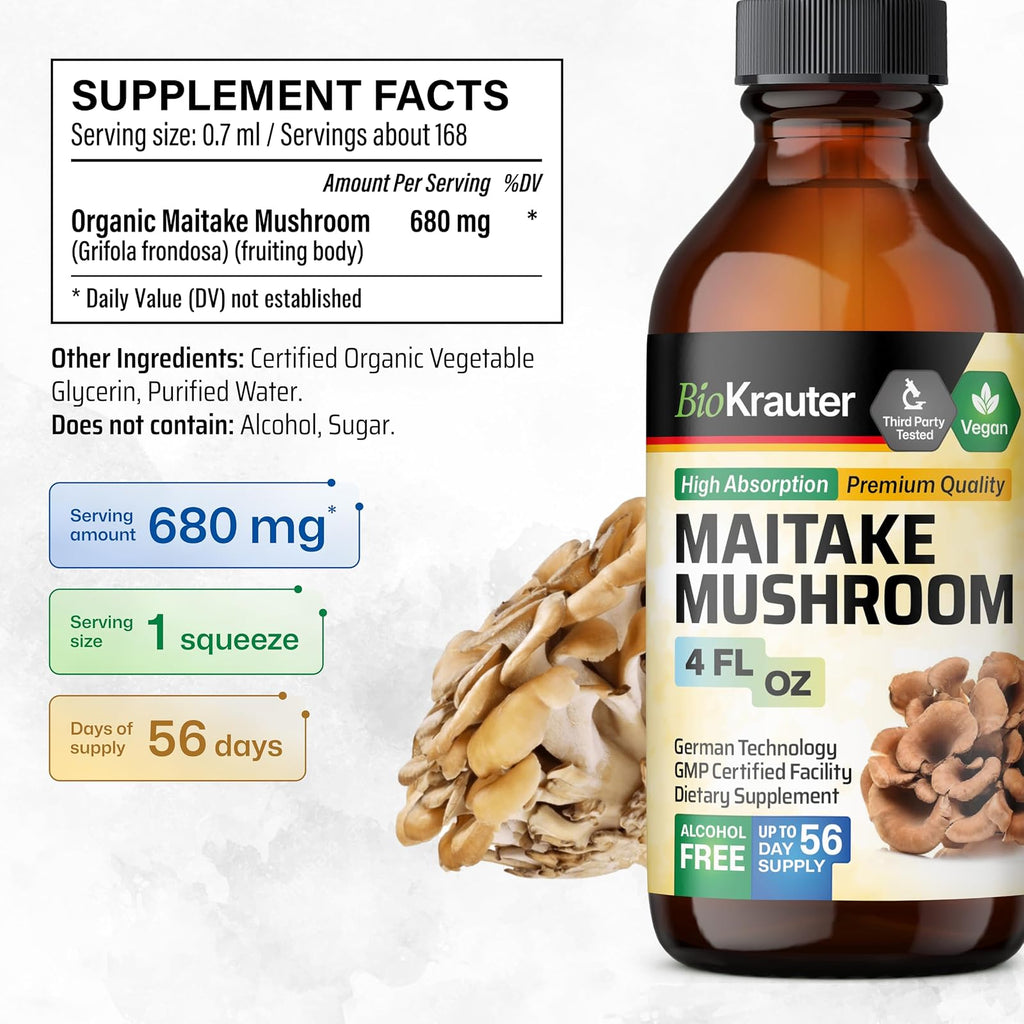Maitake mushroom for immune support