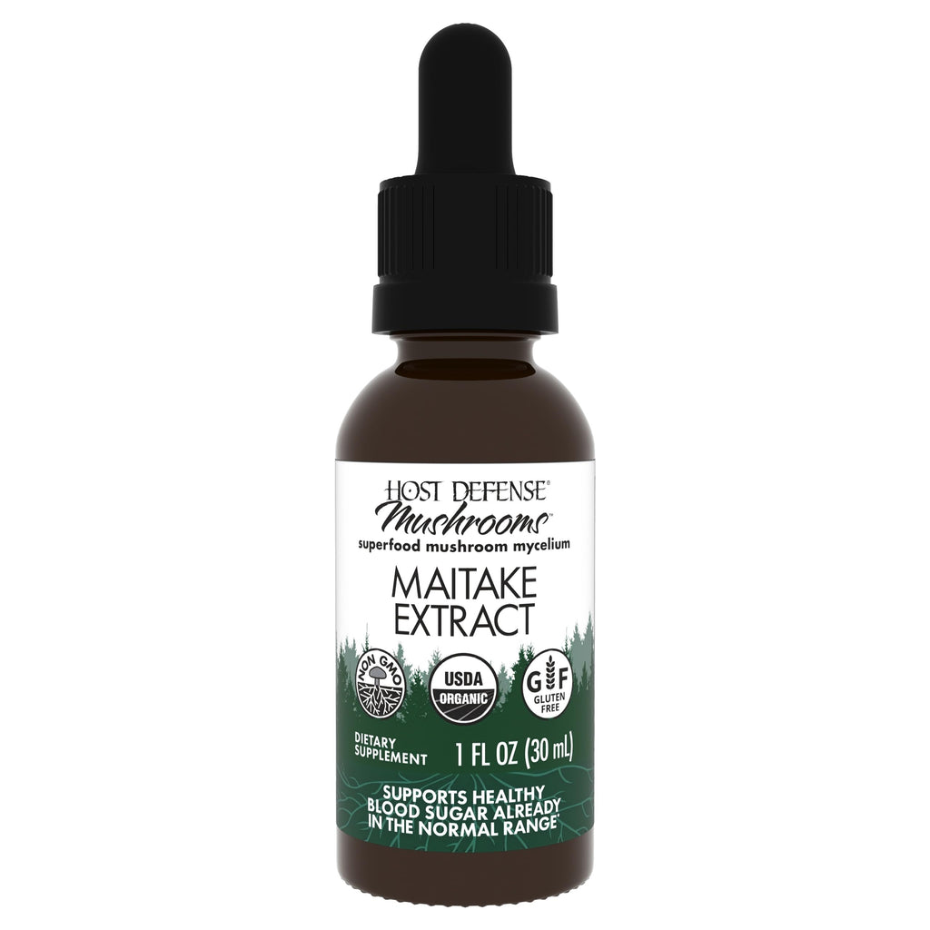 Maitake mushroom liquid supplement