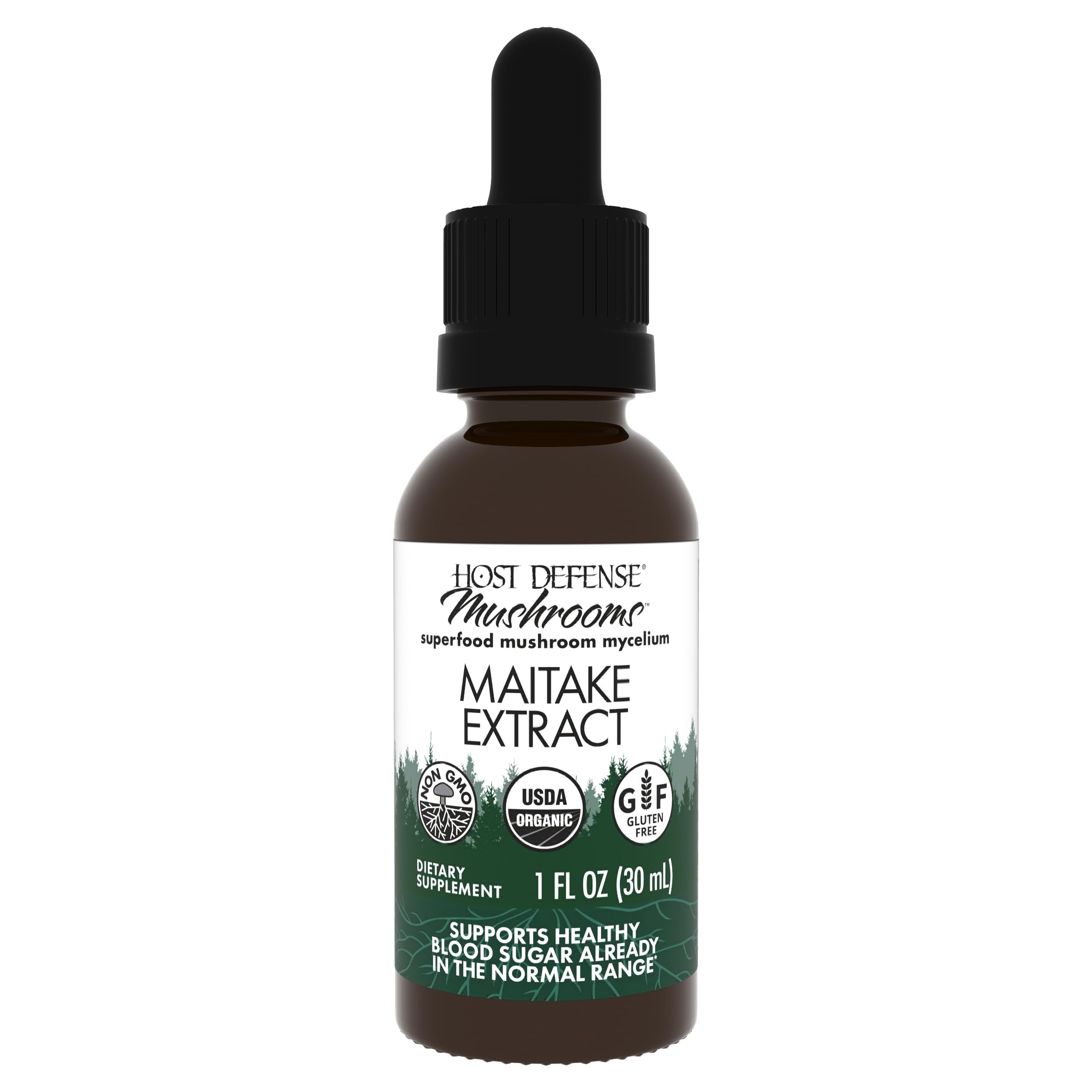 Maitake mushroom liquid supplement