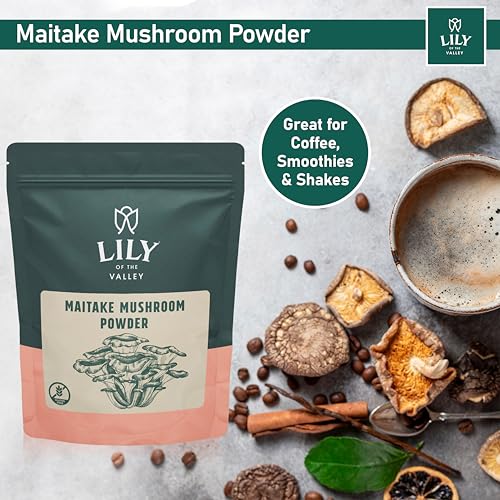 Maitake mushroom powder for baking recipes