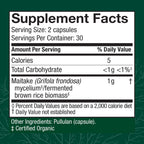 Maitake mushroom supplement for immunity