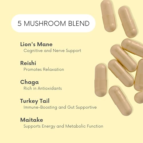 Maitake mushrooms enhance overall wellness