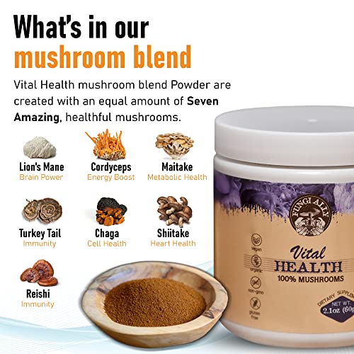 Maitake mushrooms for vitality