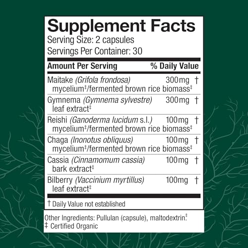Maitake mushrooms support wellness
