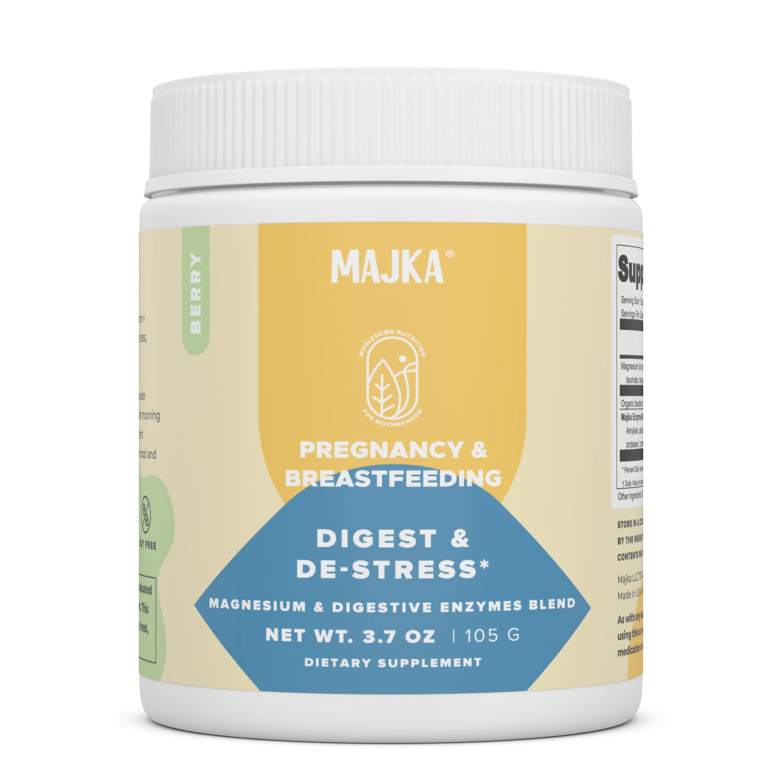Majka magnesium powder for cramps relief