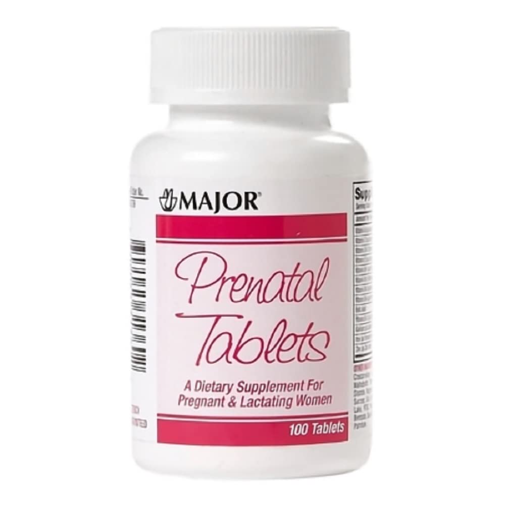 Major Ascorbic Acid prenatal vitamin tablets