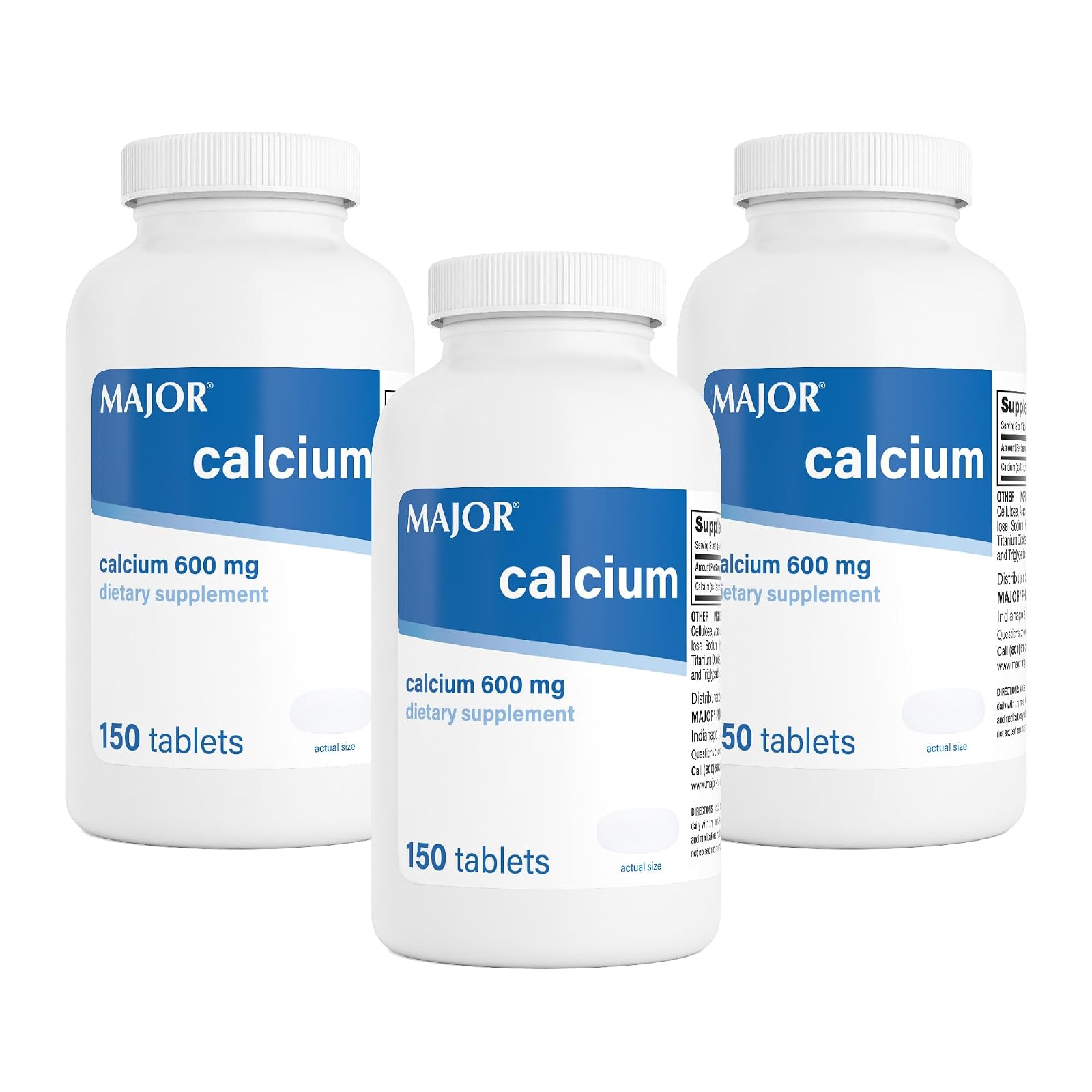 Major Calcium 600 mg tablets