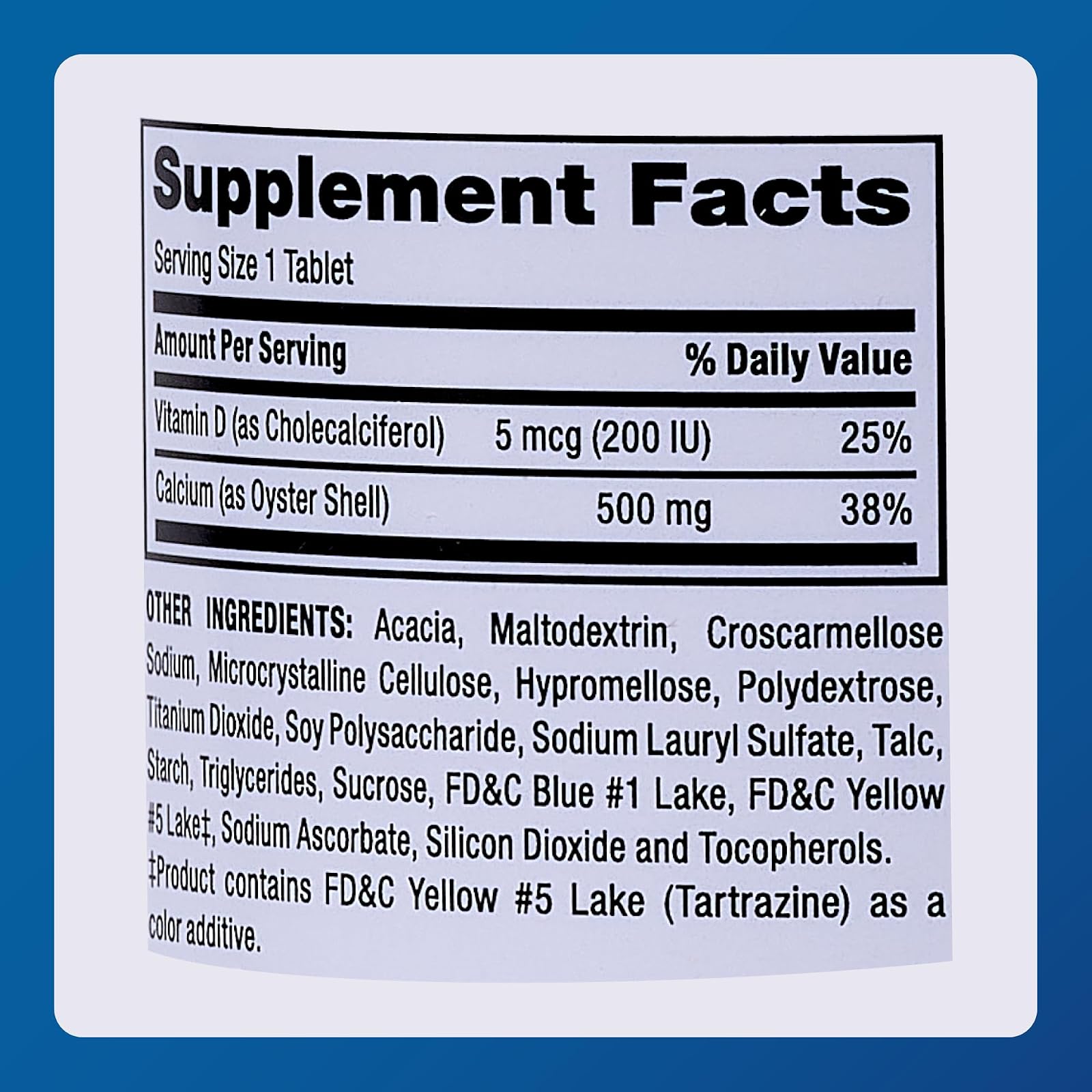 Major calcium citrate for daily wellness