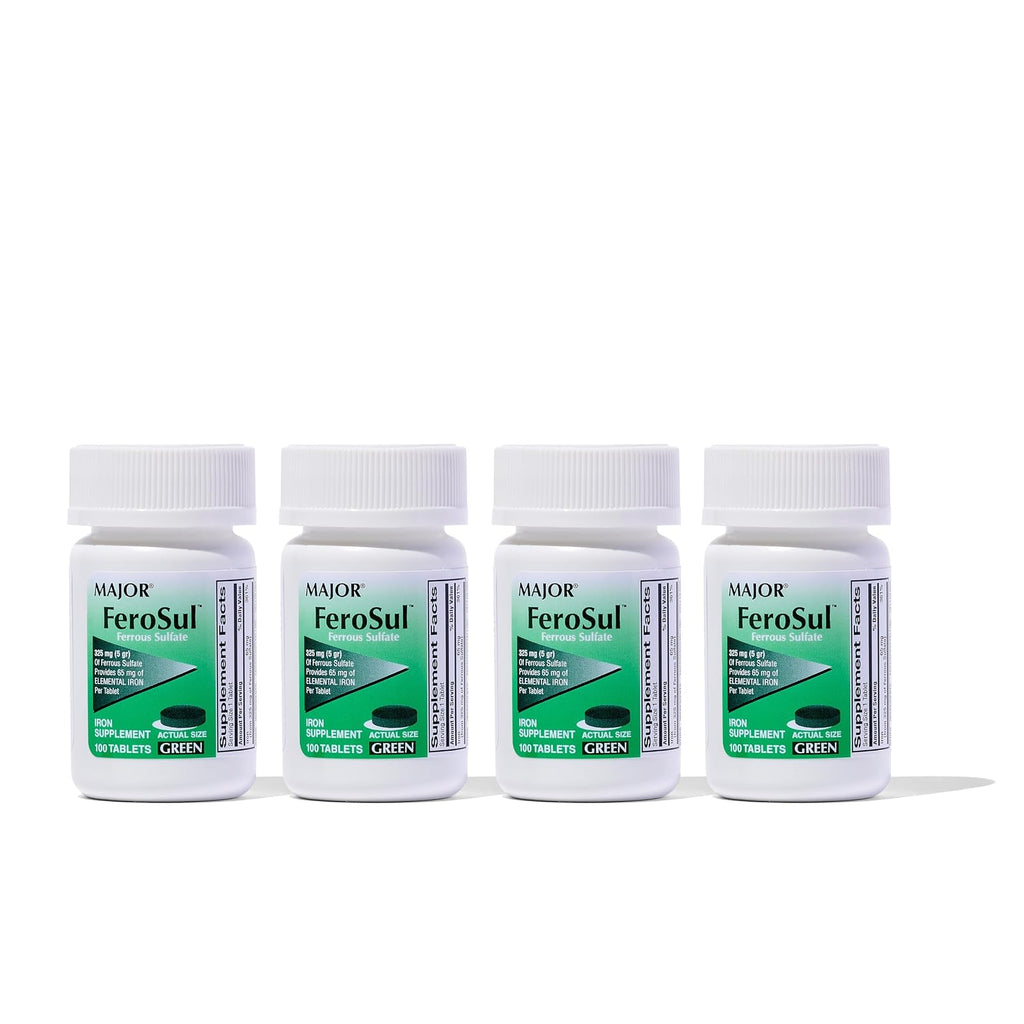 Major Ferosul iron supplement tablets