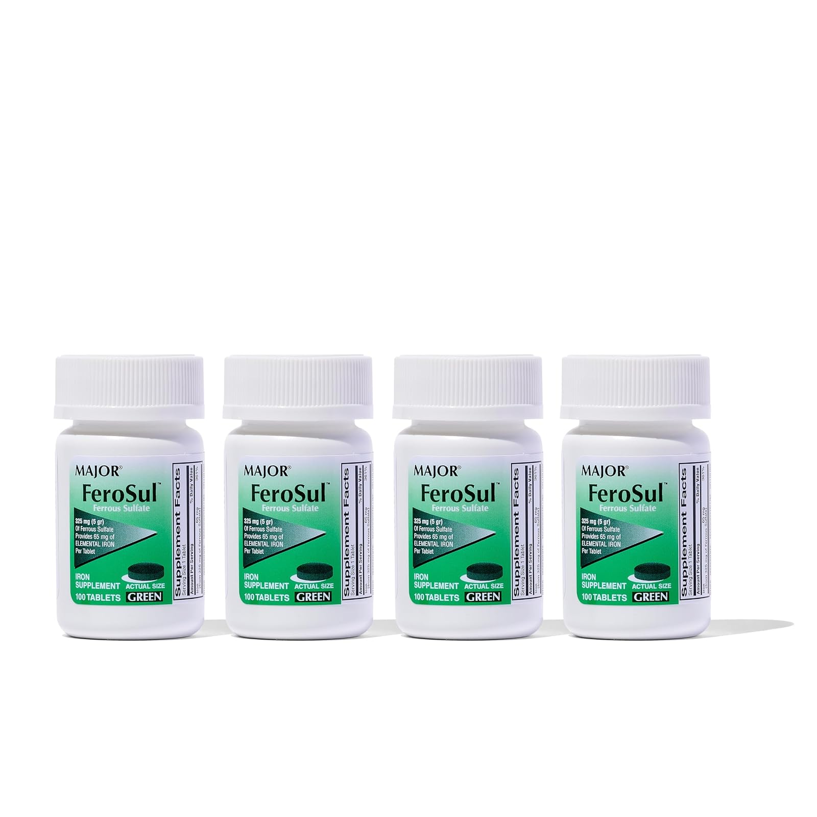 Major Ferosul iron supplement tablets