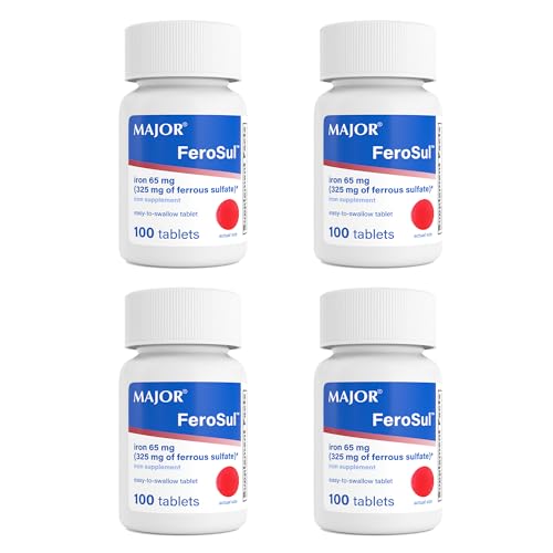 Major Ferosul iron supplement tablets