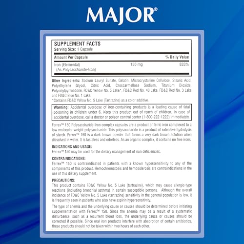 MAJOR Ferrex iron for optimal health