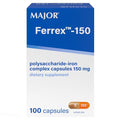 MAJOR Ferrex iron supplement capsules