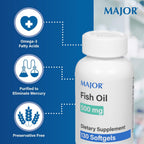 MAJOR fish oil 500 mg benefits
